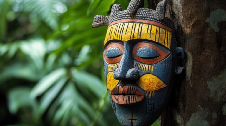 Le masque gabonais de la province Ogooue-Ivindo : un tresor ancestral ...